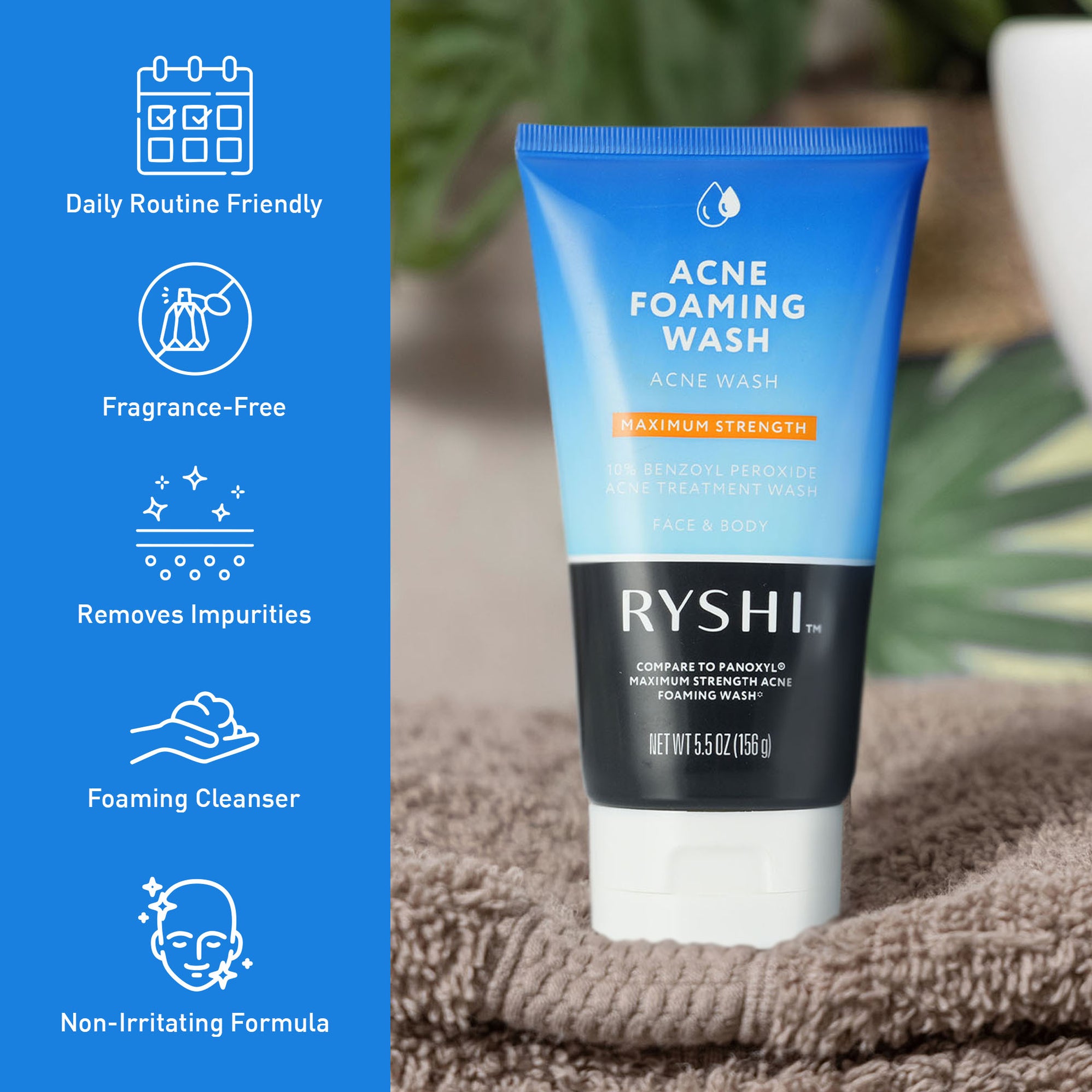 Clear & Glow Skincare Gift Set: Acne Foaming Wash, Revitalizing Facial ...