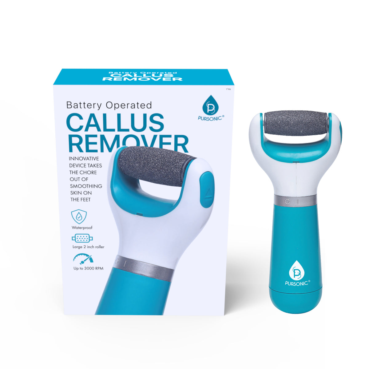 Battery-Operated Callus Remover – Effortlessly Smooth Feet with Waterp ...