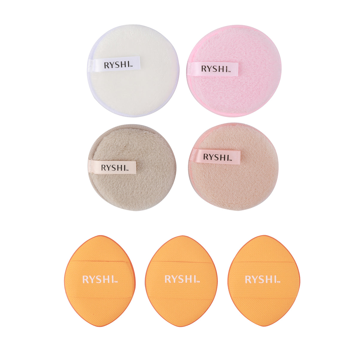 Flawless Blend & Clean Bundle: Finger Beauty Blenders + Reusable Makeu ...