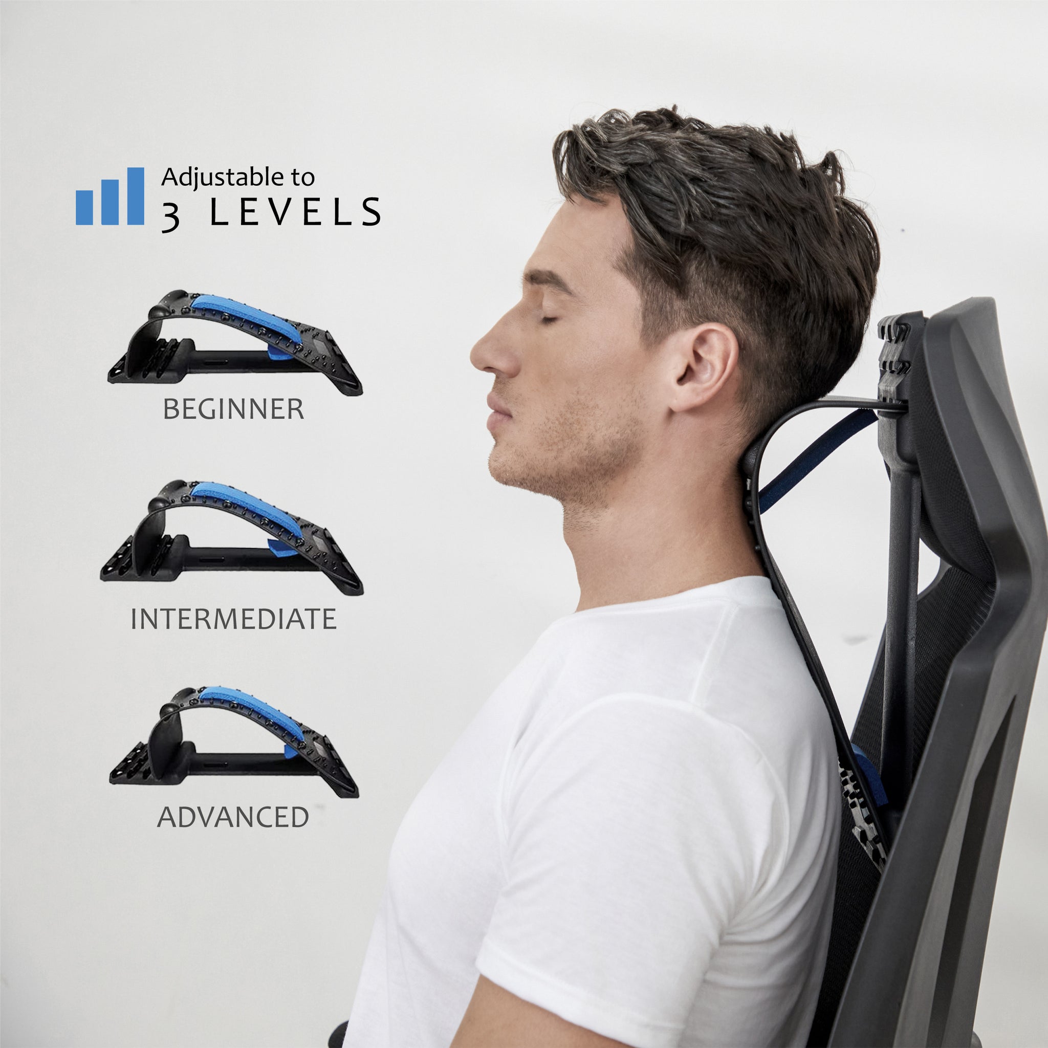 Multi Level Neck And Shoulder Stretching Device – Pursonic